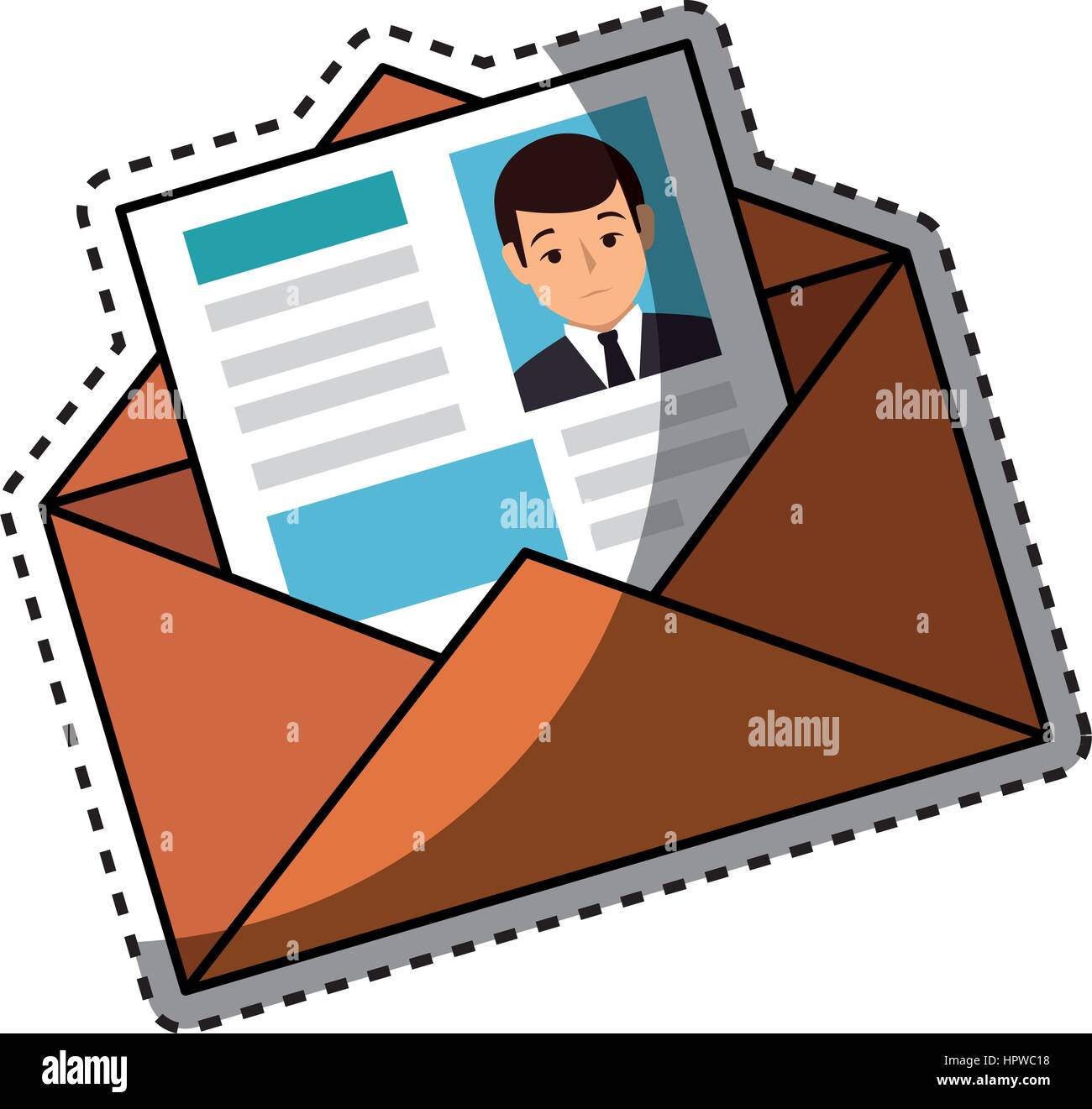 Cv presentation Stock Vector Images - Alamy