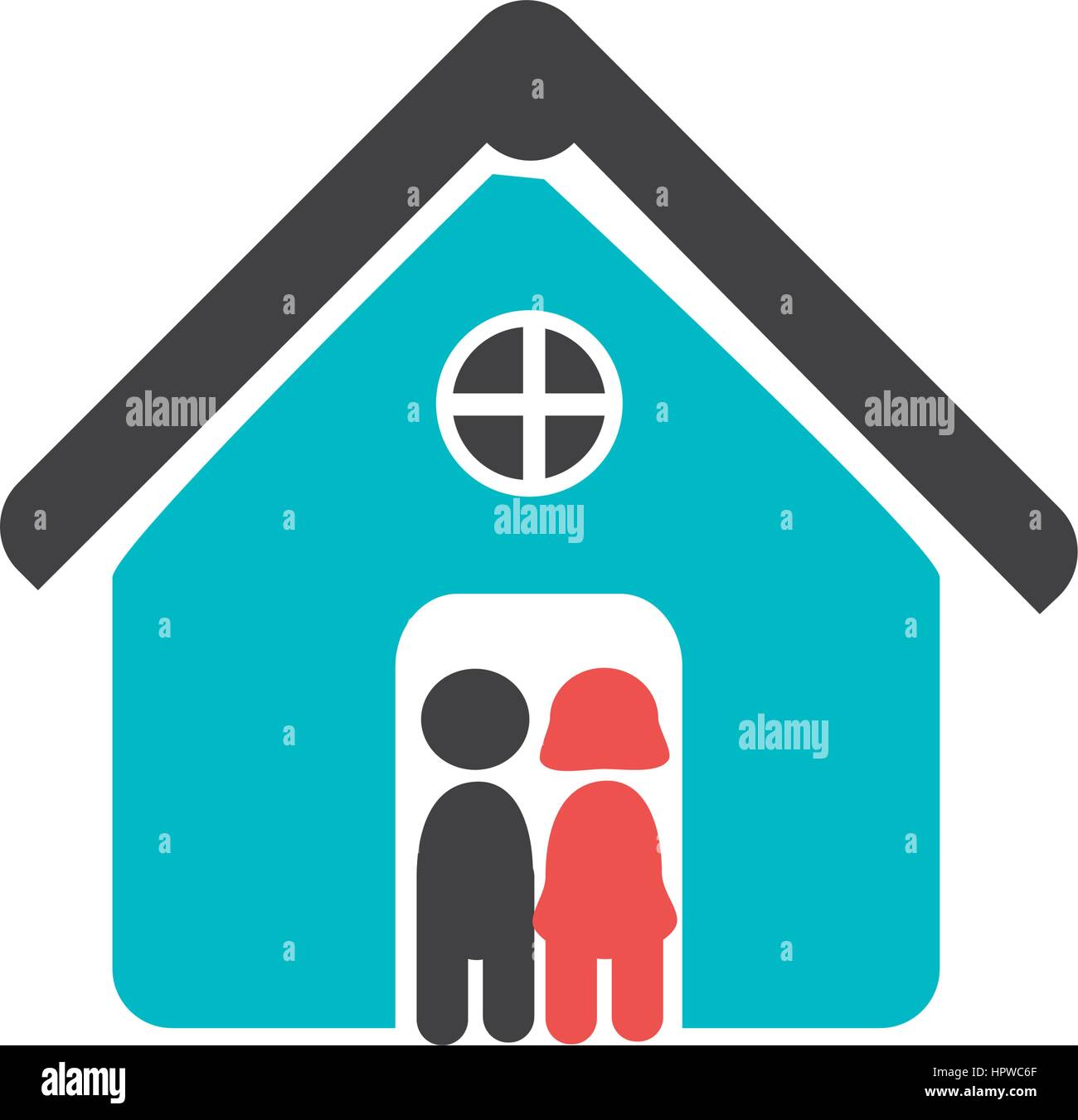 The lover house Stock Vector Images - Alamy