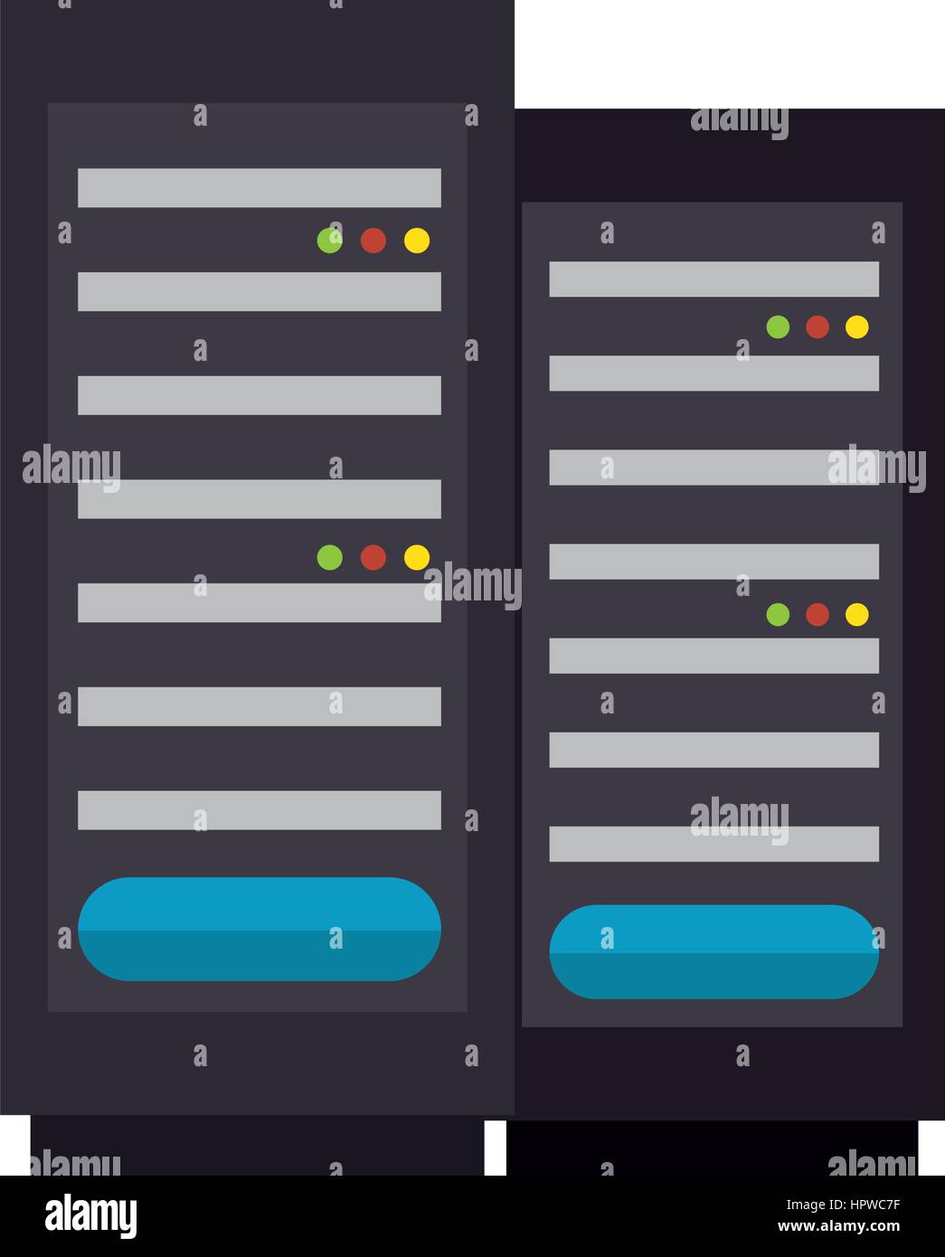 Communication tower silhouette Stock Vector Images - Alamy