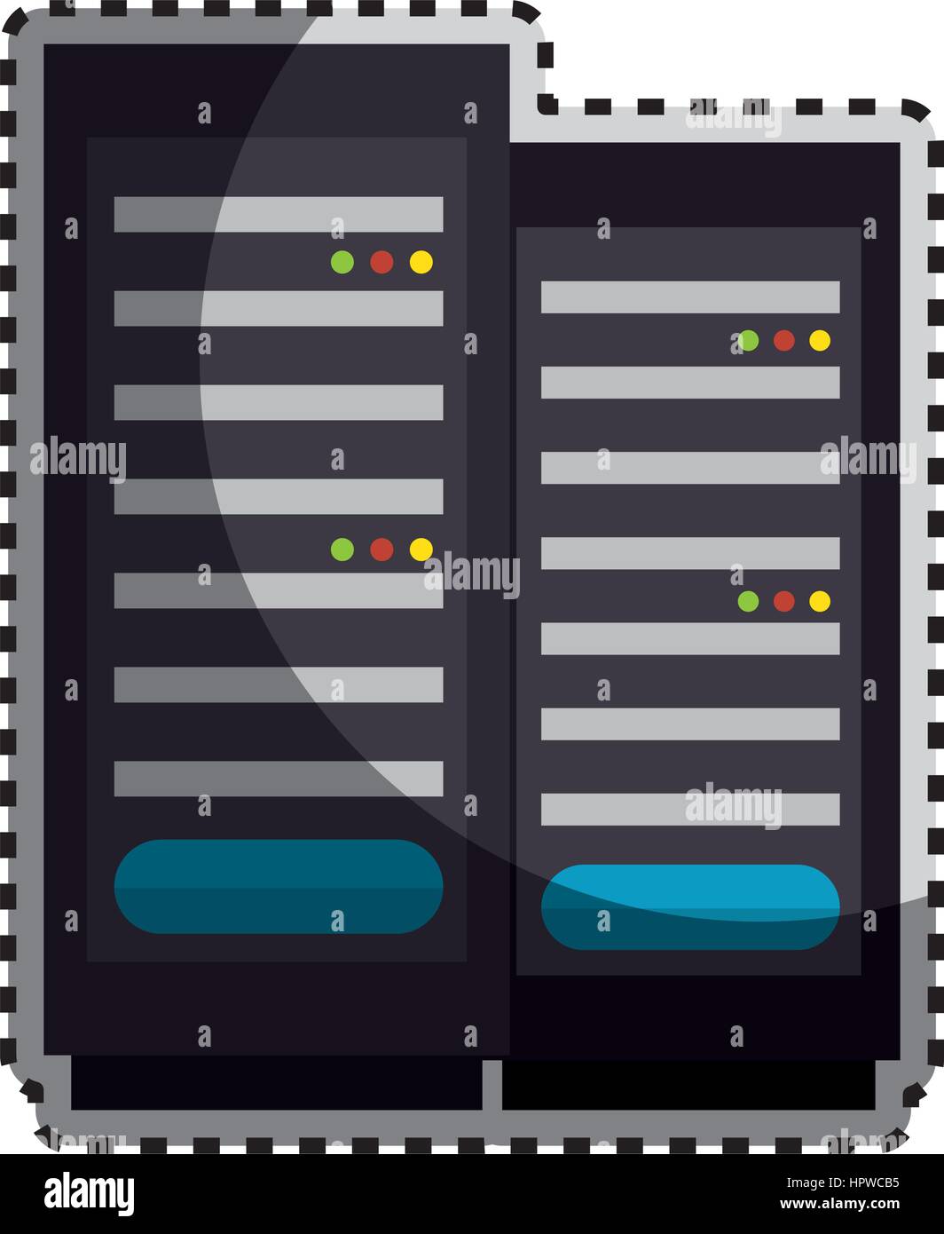 Firewall cloud computing color Stock Vector Images - Alamy