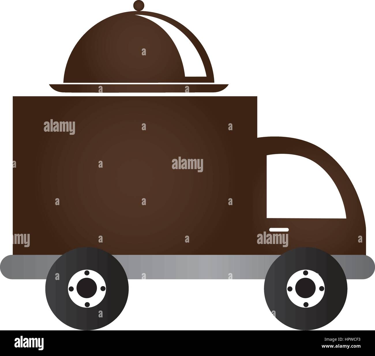 Eat art truck Stock Vector Images - Alamy