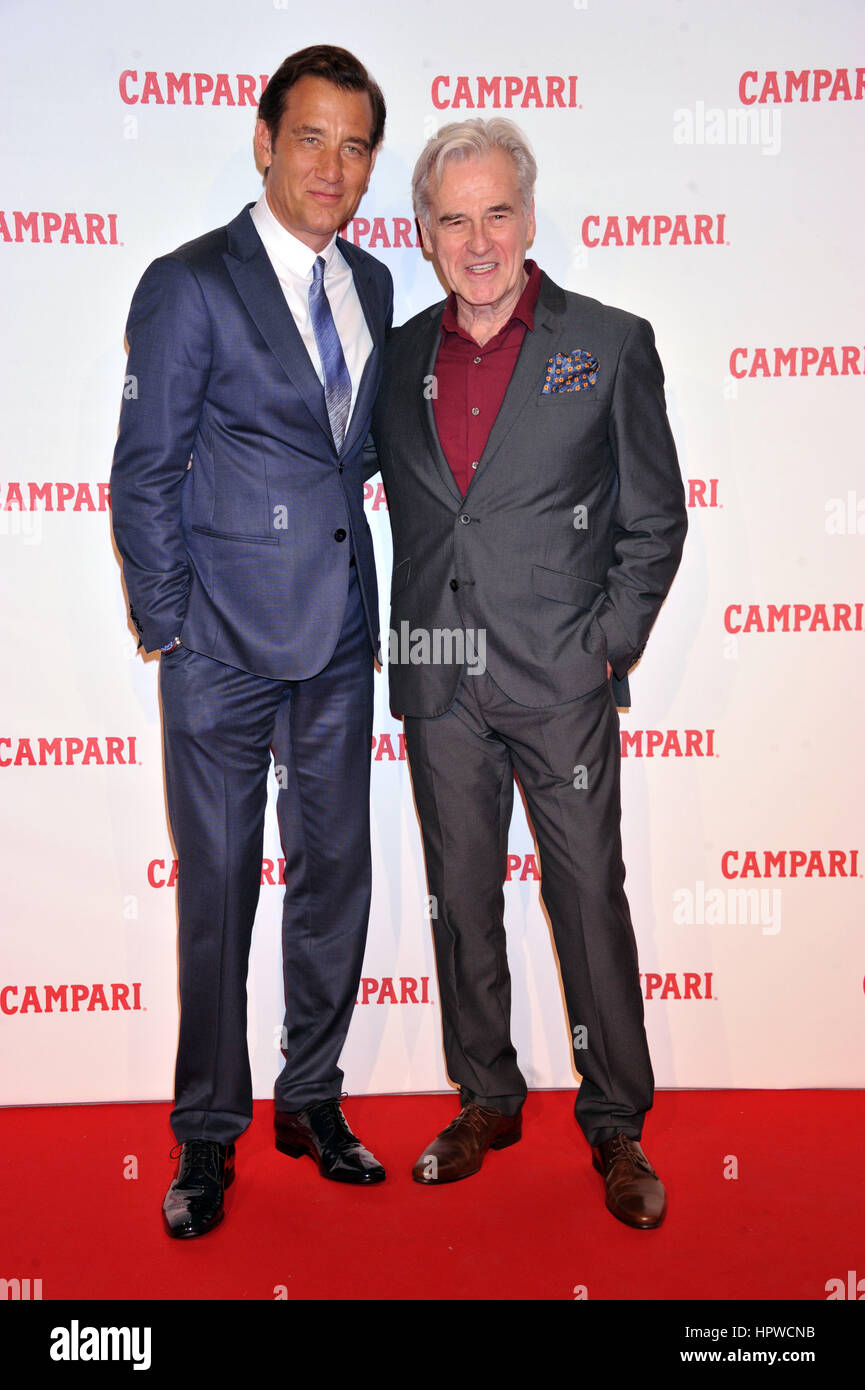 'Campari Red Diaries' Rome Photocall Featuring: Clive Owen, Timothy ...