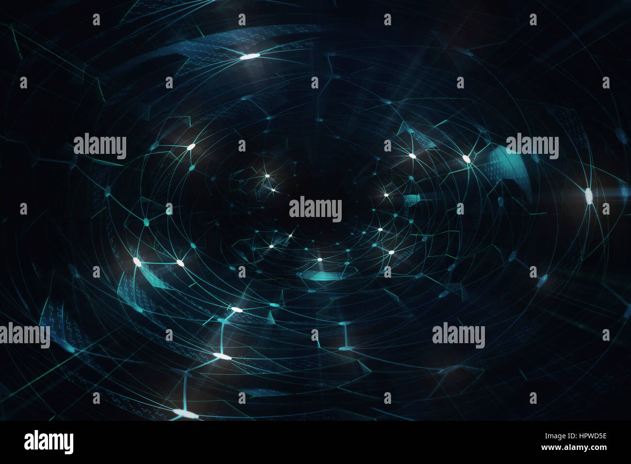 Network, abstract illustration Stock Photo - Alamy