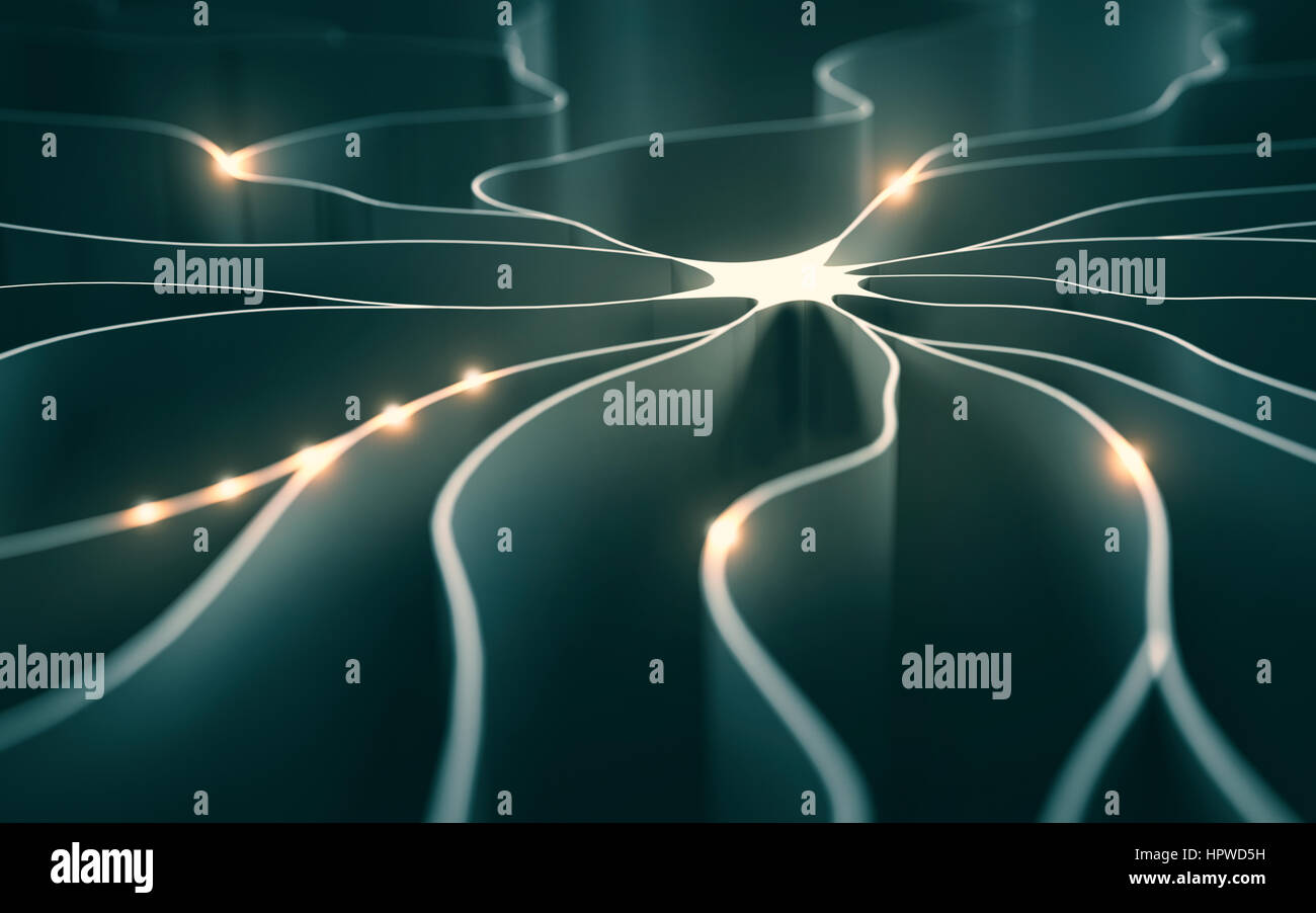 Network, abstract illustration Stock Photo - Alamy