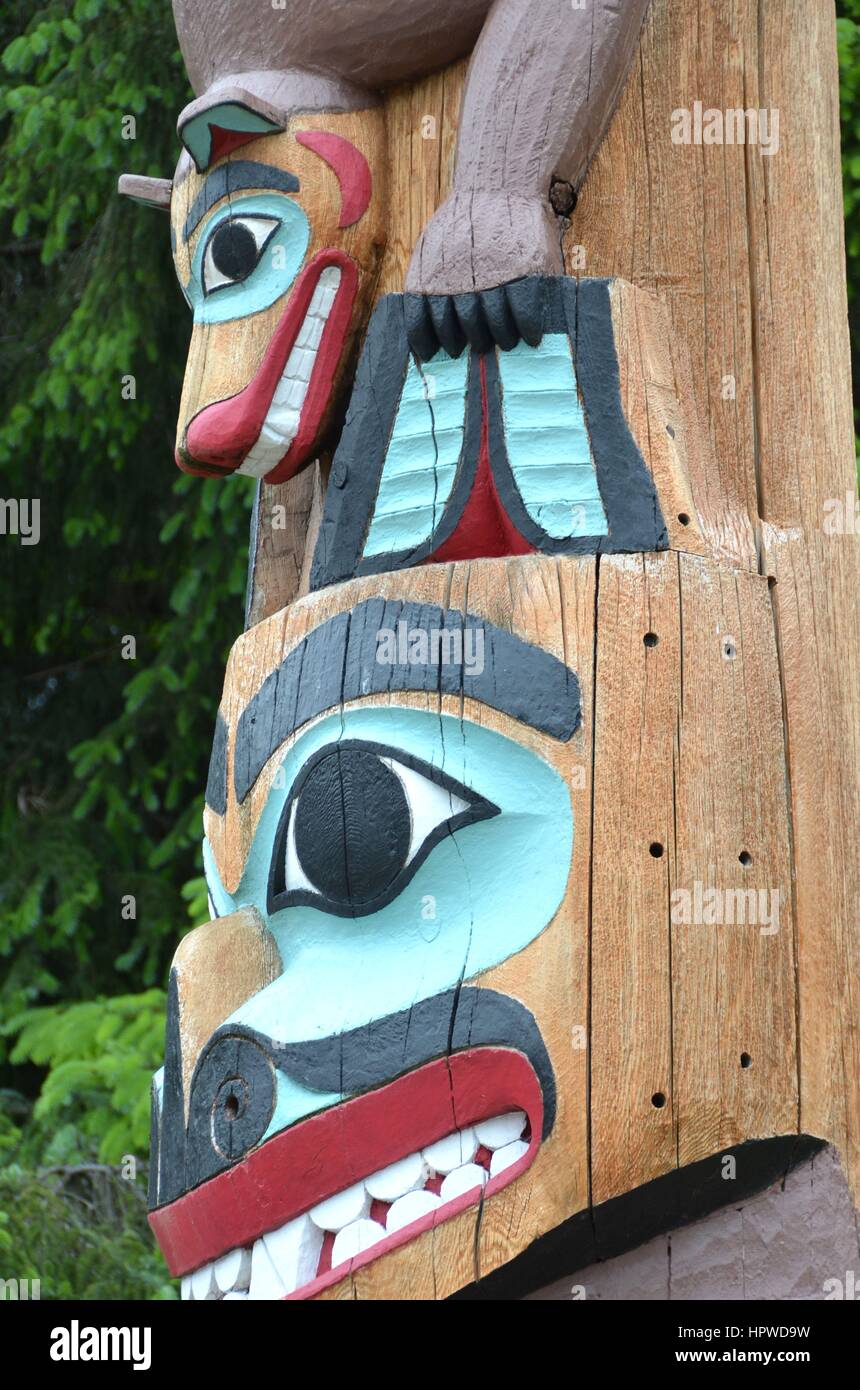 Totem character hi-res stock photography and images - Alamy