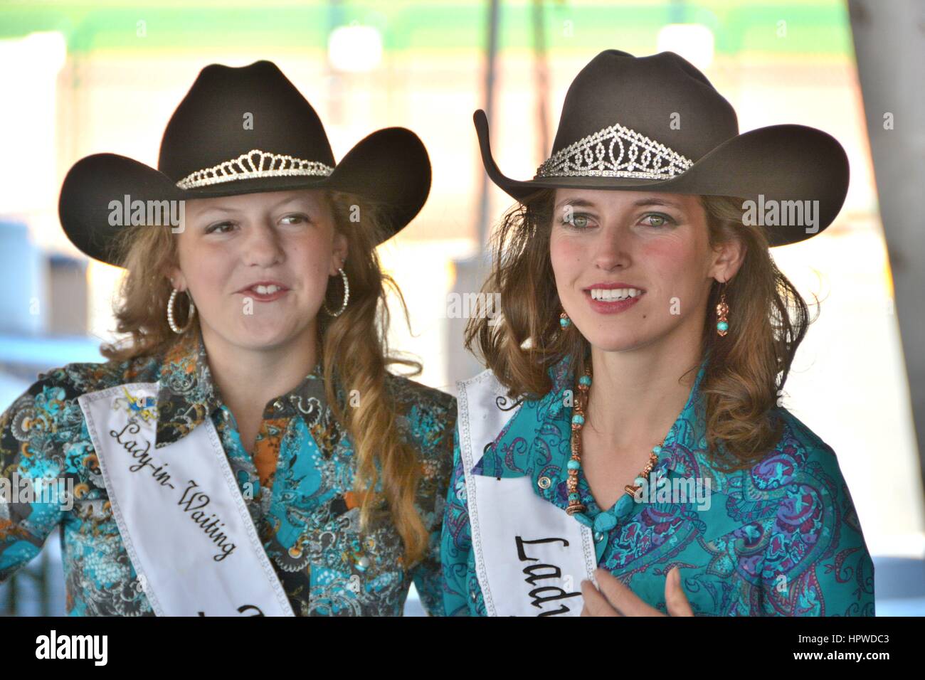 Rodeo cowboys bulldogging steer wrestling hi-res stock photography and ...