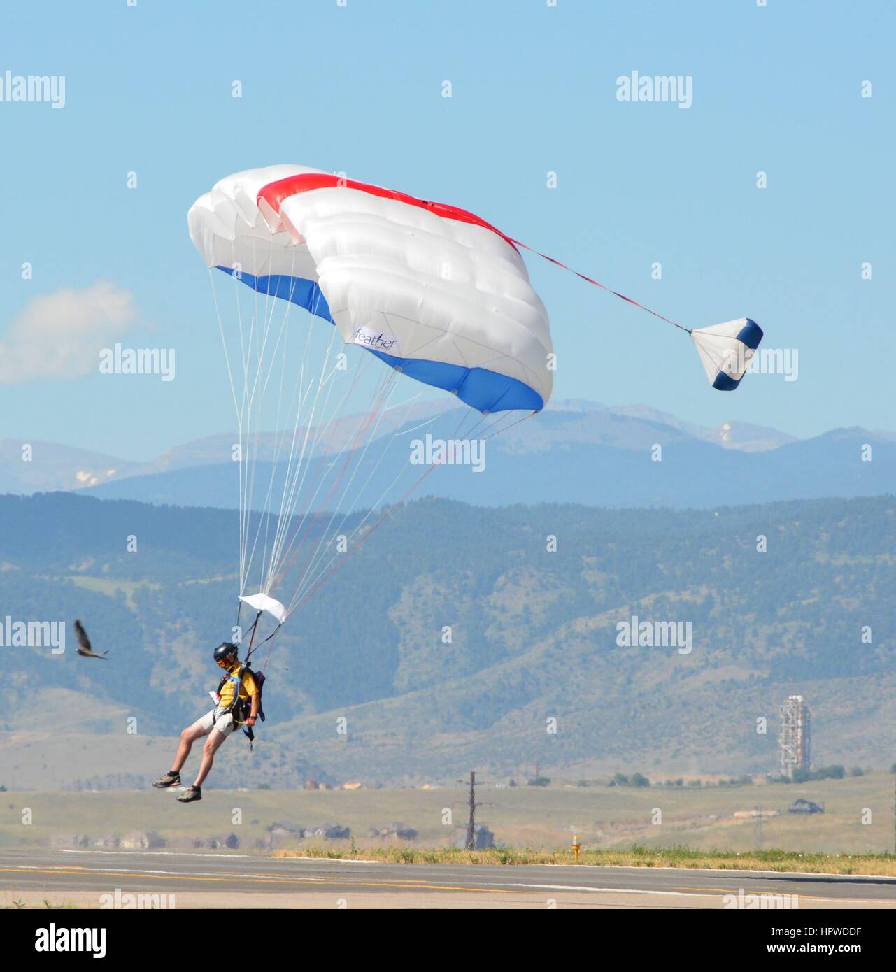 Parachuting and Powered Parachuting Stock Photo - Alamy