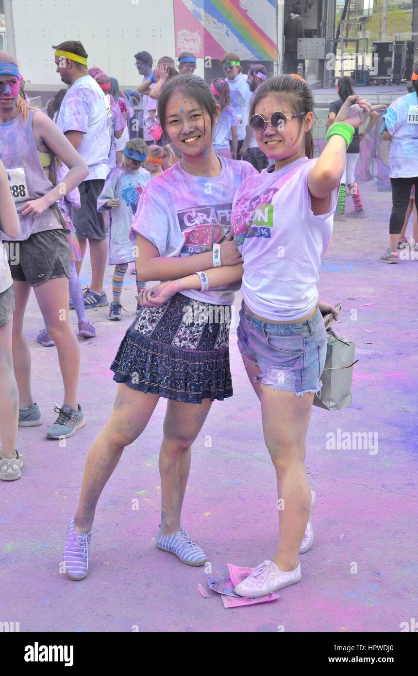 Graffiti run hi-res stock photography and images - Alamy