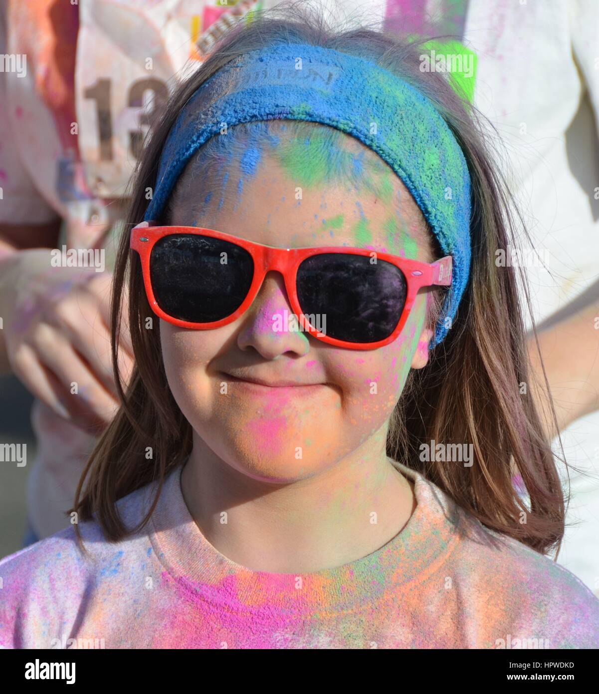 Graffiti Run in Denver Stock Photo - Alamy