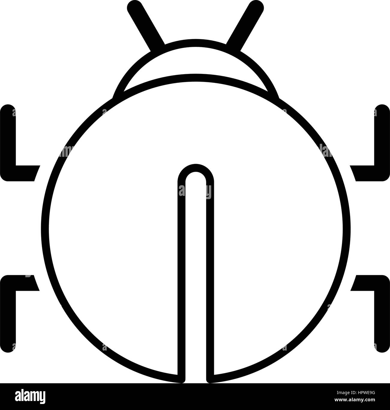 Research line icon Black and White Stock Photos & Images - Alamy