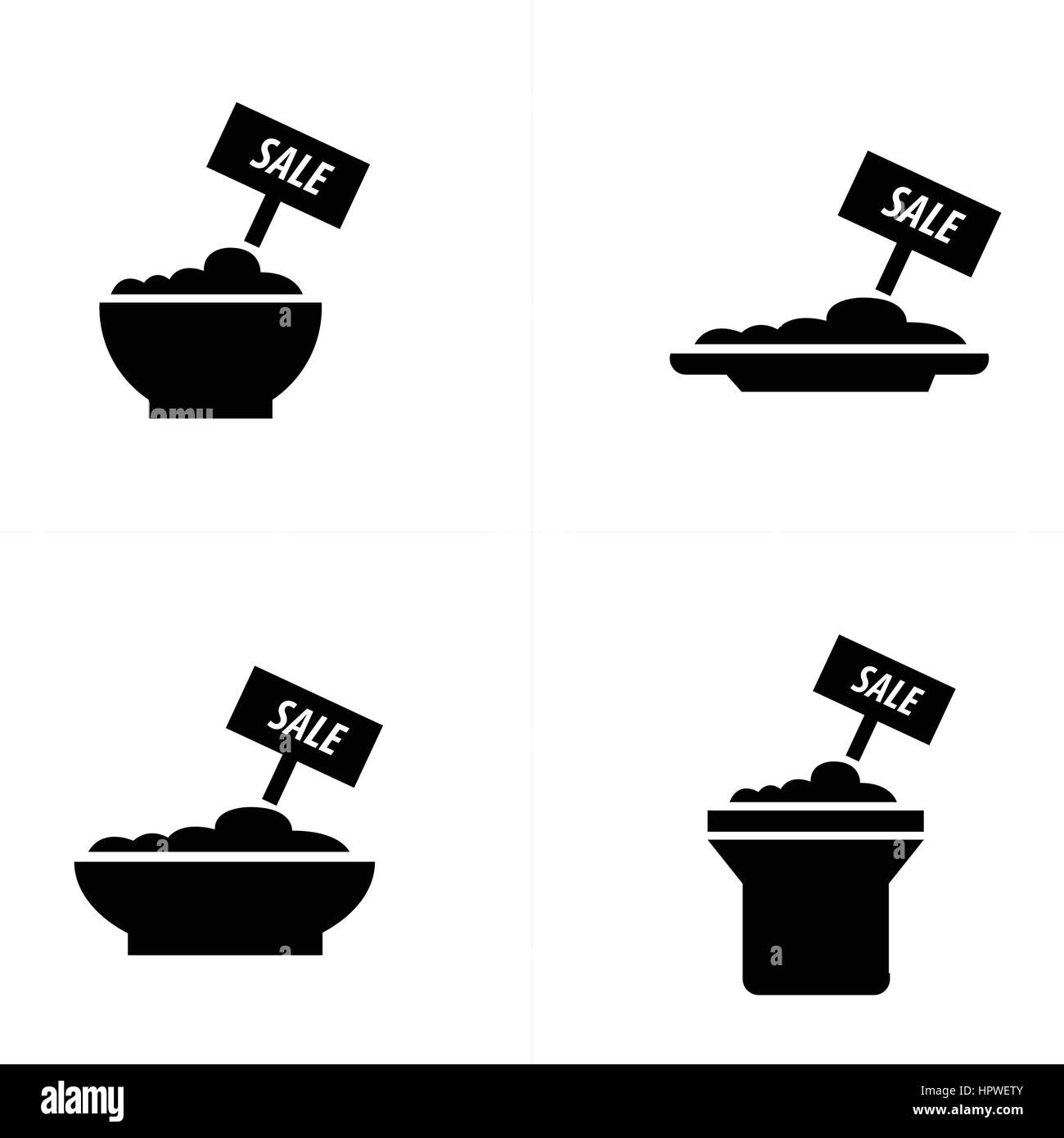 sale foods icon Stock Vector Image & Art - Alamy