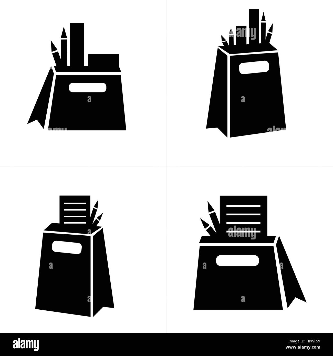 Stationery shop Stock Vector Images - Alamy