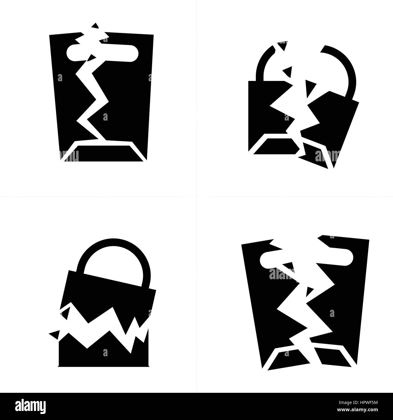 Shopping break Stock Vector Images - Alamy