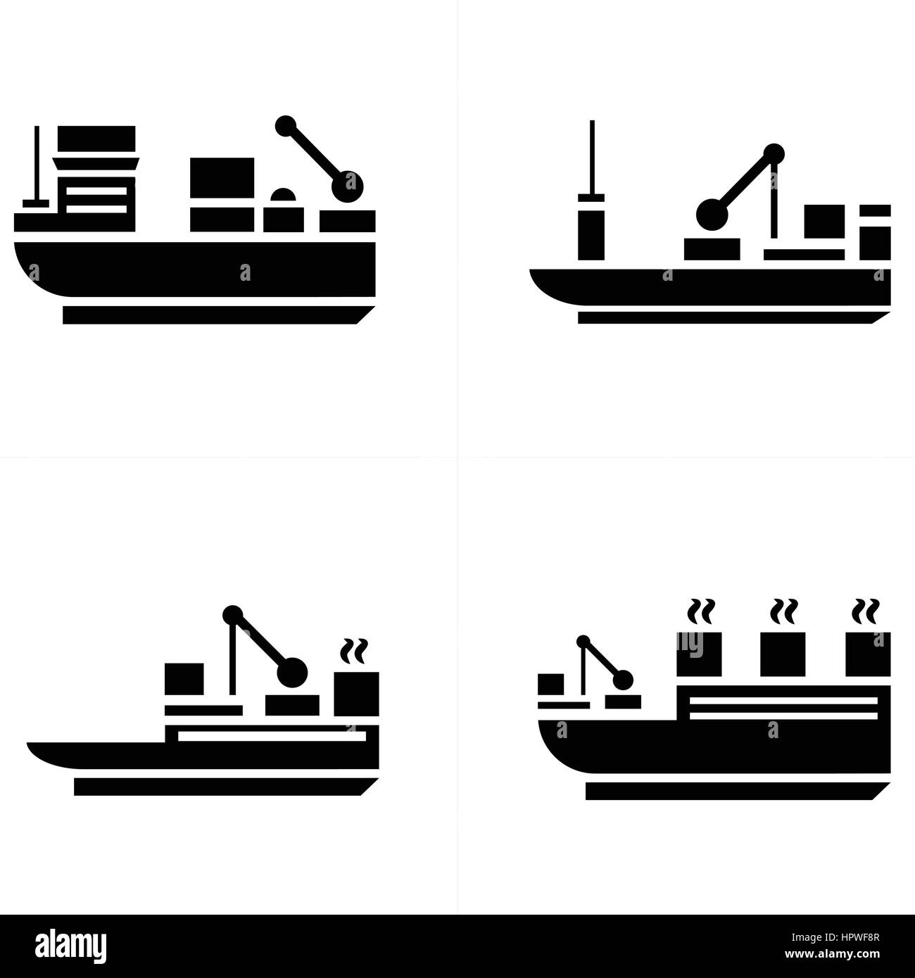 transport boat Icons Stock Vector Image & Art - Alamy