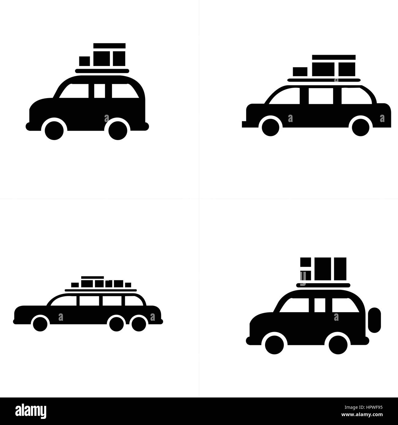 Loading van Stock Vector Images - Alamy