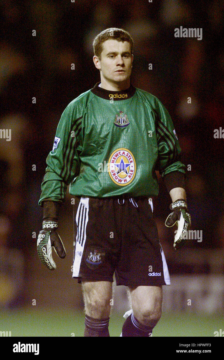 SHAY GIVEN NEWCASTLE UNITED FC 18 March 1998 Stock Photo - Alamy