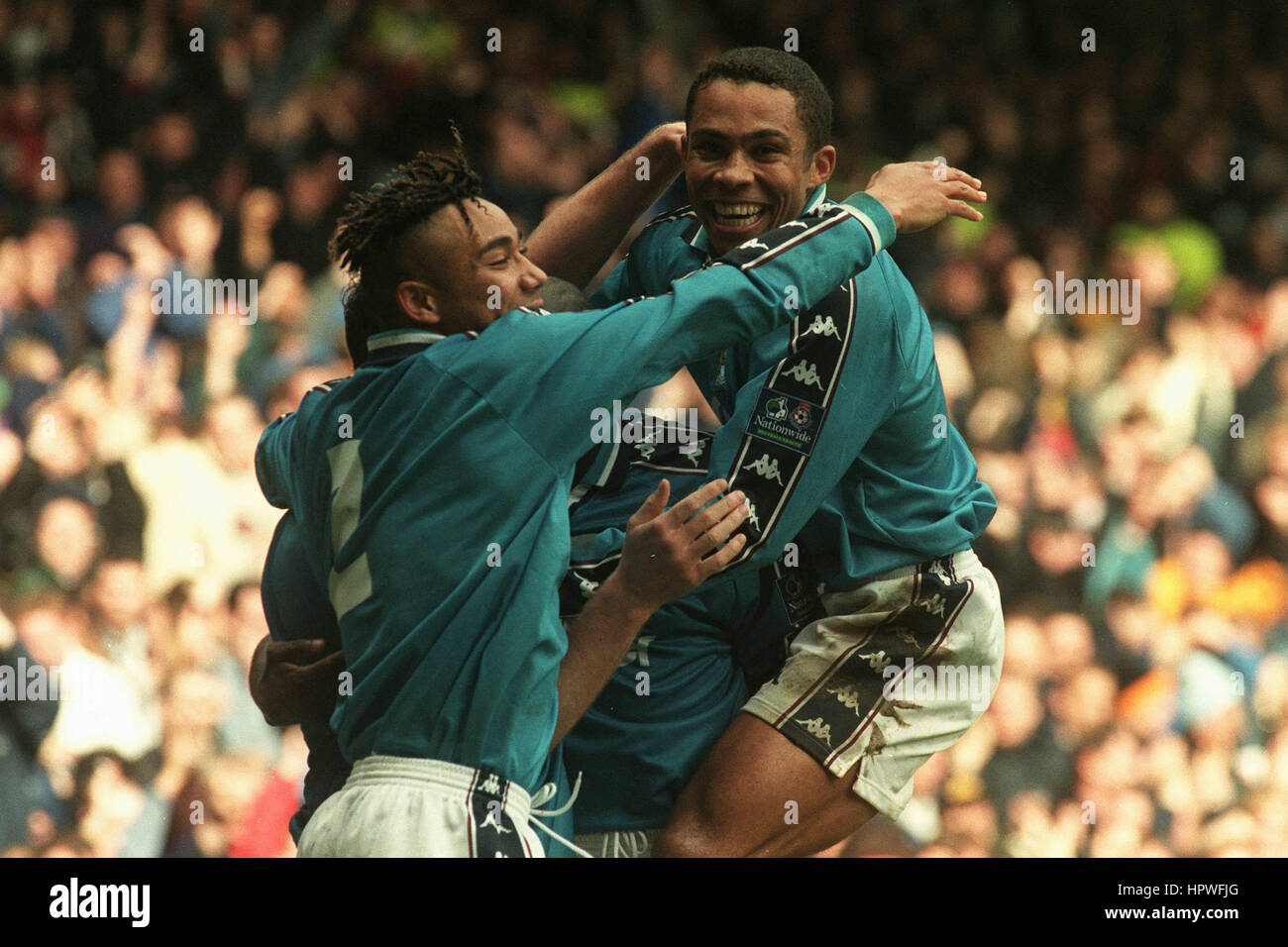 LEE BRADBURY & WHITLEY BROS. MANCHESTER CITY V STOCKPORT C 04 April ...