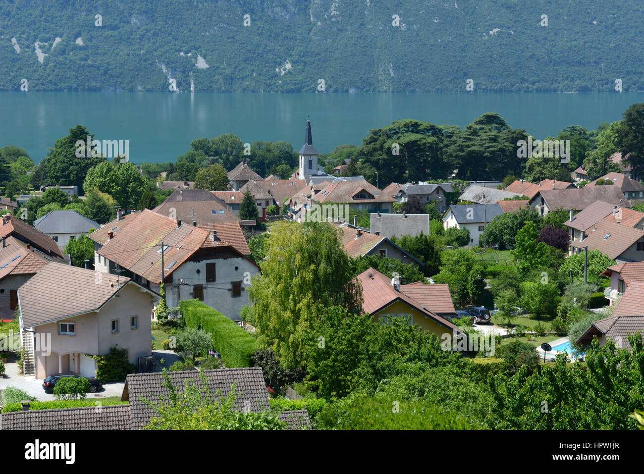 Brison-Saint-Innocent (eastern France Stock Photo - Alamy
