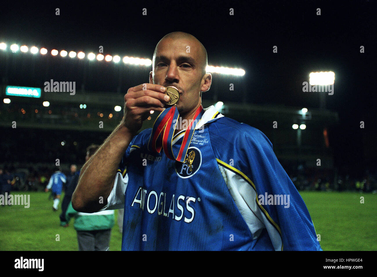 GIANLUCA VIALLI CHELSEA V STUTTGART CWC FINAL 13 May 1998 Stock Photo ...