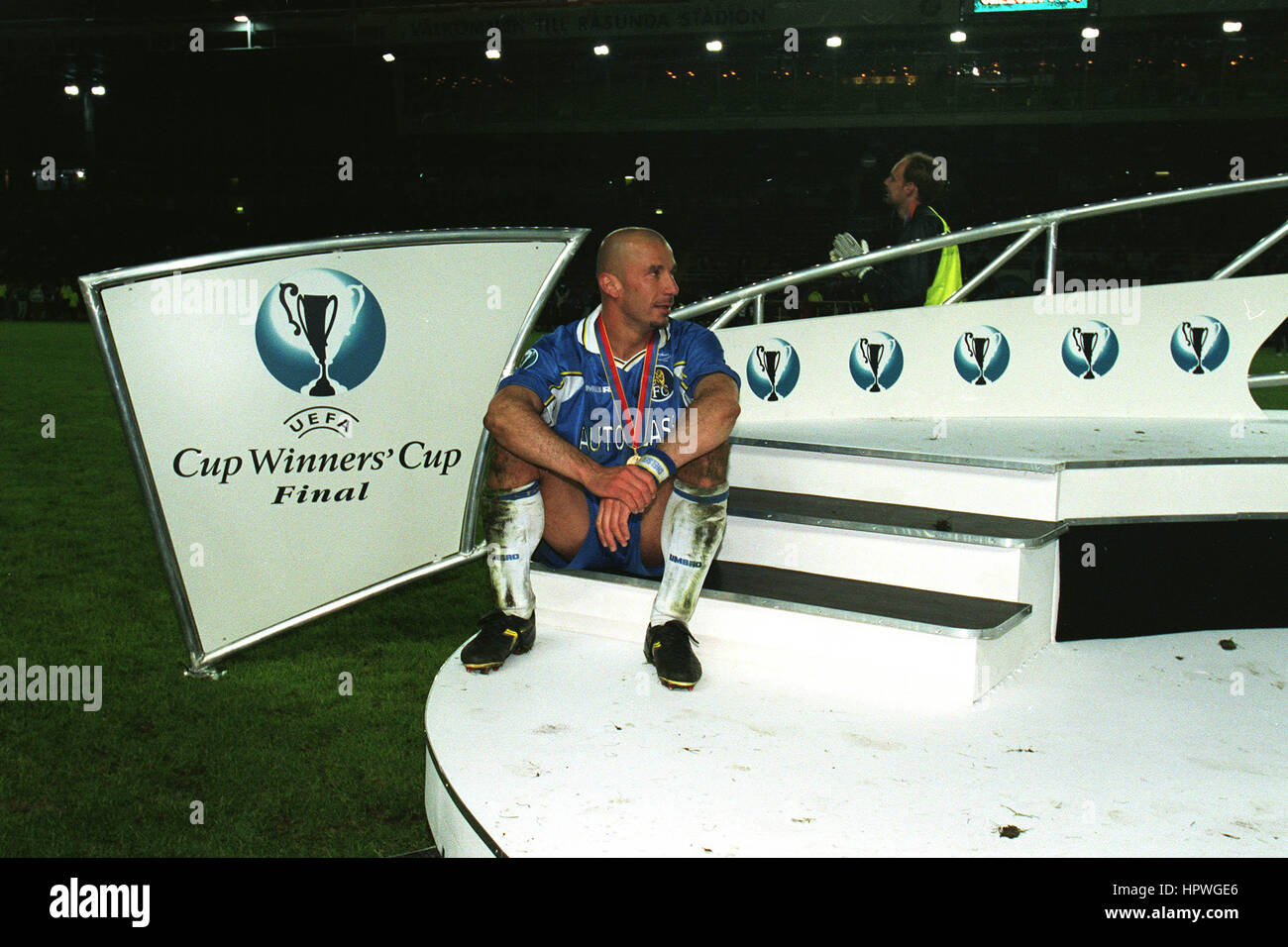 GIANLUCA VIALLI CHELSEA V STUTTGART CWC FINAL 13 May 1998 Stock Photo ...
