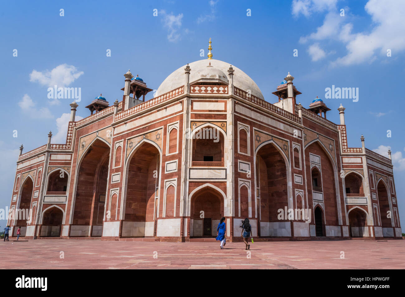 Beautiful view of Humayun's Tomb, UNESCO World Heritage Centre, Delhi ...
