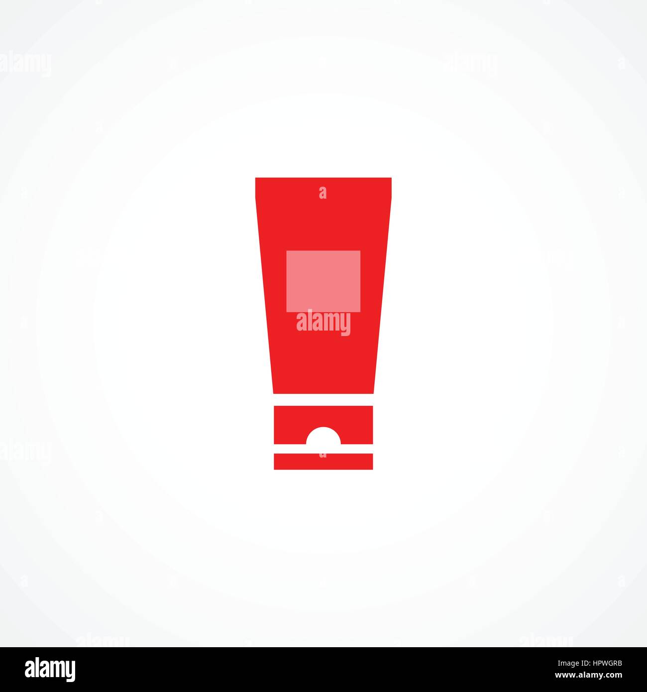 Cream tube Stock Vector Images - Alamy