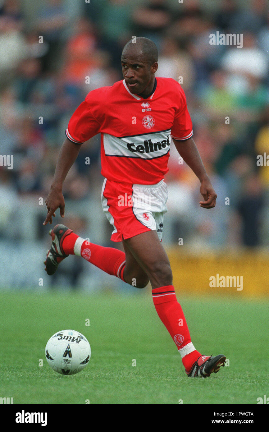 DEAN GORDON MIDDLESBROUGH FC 25 July 1998 Stock Photo - Alamy