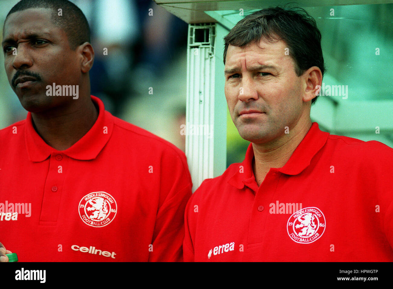 BRYAN ROBSON & VIV ANDERSON MIDDLESBROUGH MANAGEMENT 25 July 1998 Stock ...