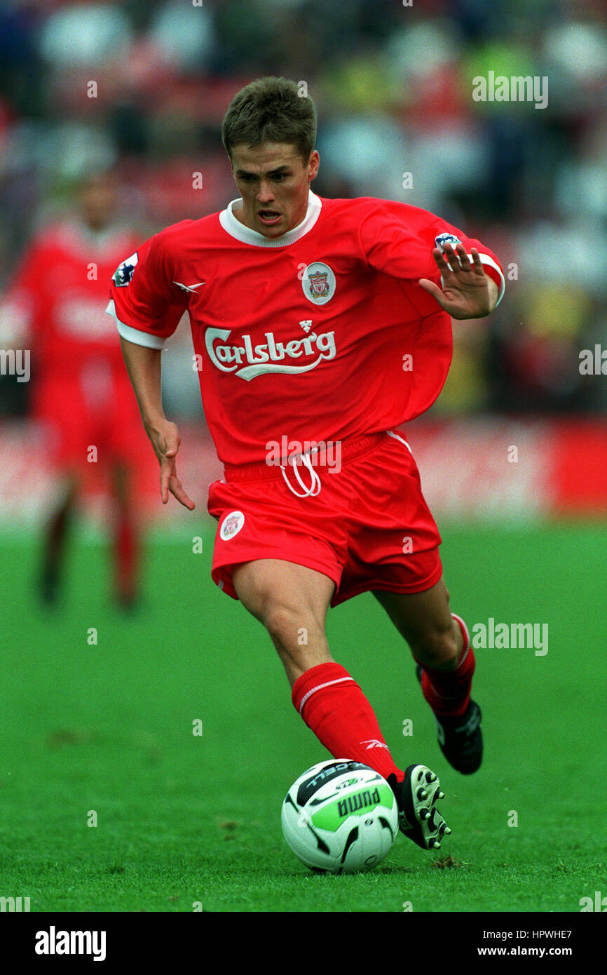 MICHAEL OWEN LIVERPOOL FC 03 August 1998 Stock Photo - Alamy
