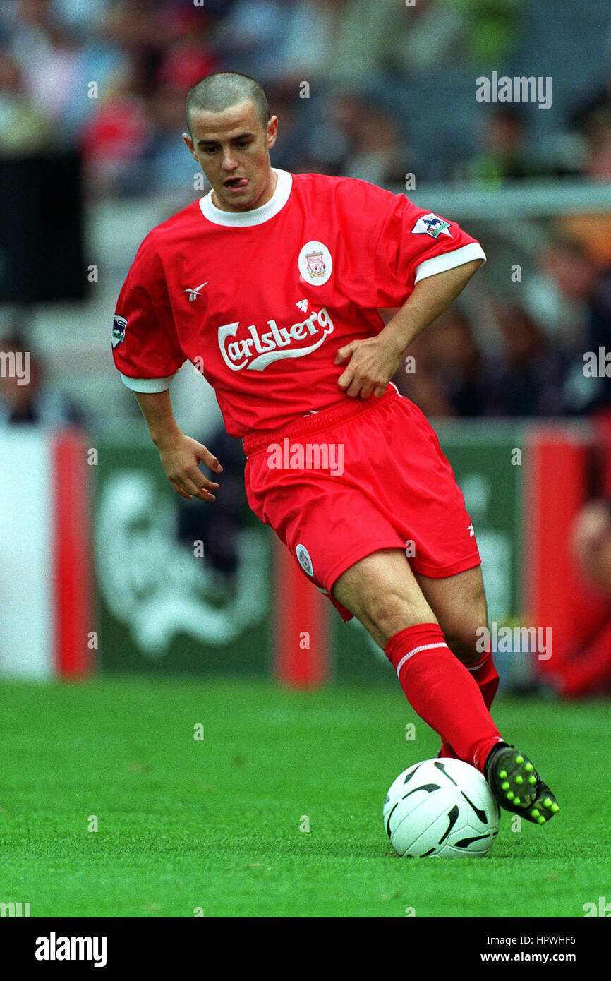 DAVID THOMPSON . LIVERPOOL FC 03 August 1998 Stock Photo - Alamy