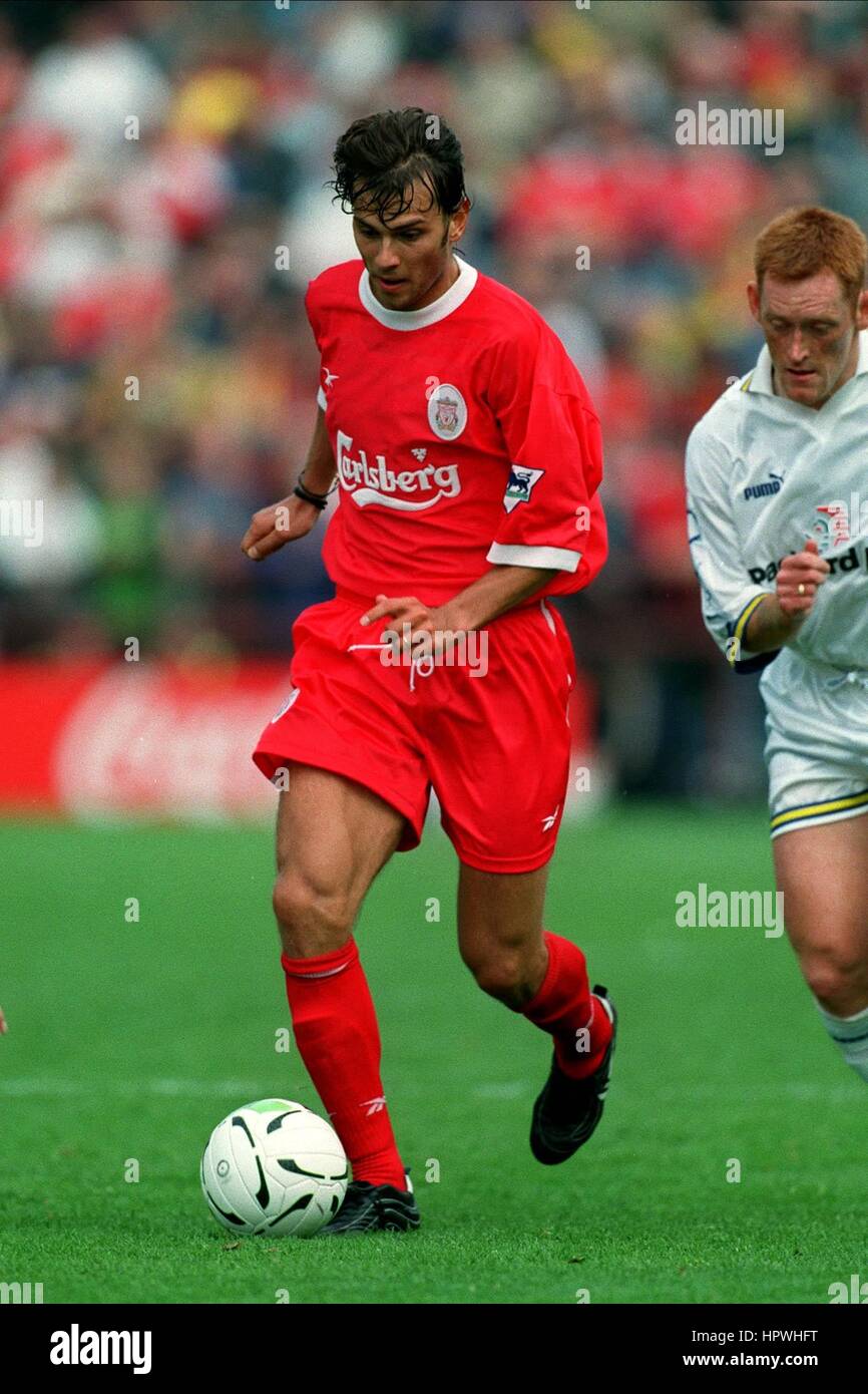 PATRIK BERGER LIVERPOOL FC 03 August 1998 Stock Photo - Alamy