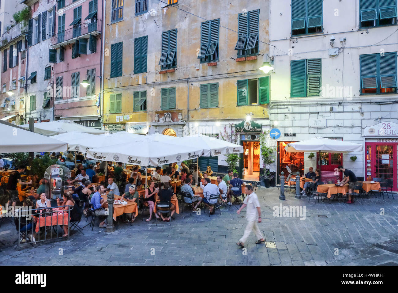Genoa cafe hi-res stock photography and images - Alamy