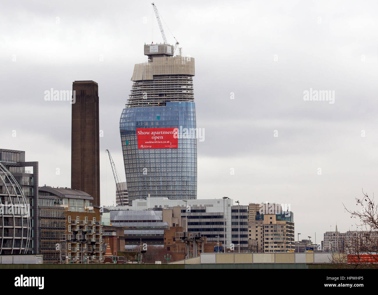 One blackfriars mixed use tower hi-res stock photography and images - Alamy