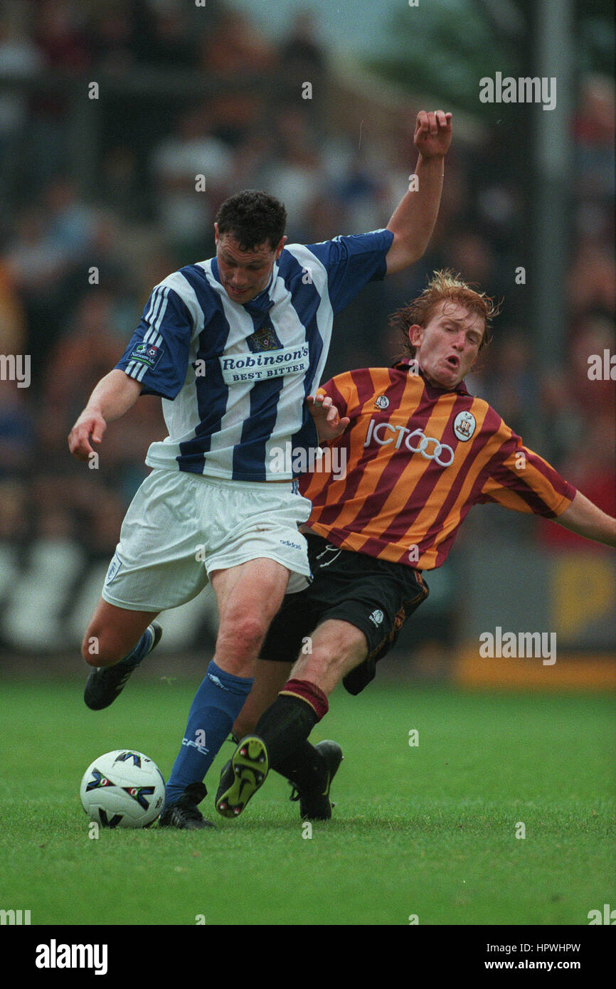 MCCALL AND ANGEL CHALLENGE BRADFORD V STOCKPORT 08 August 1998 Stock ...