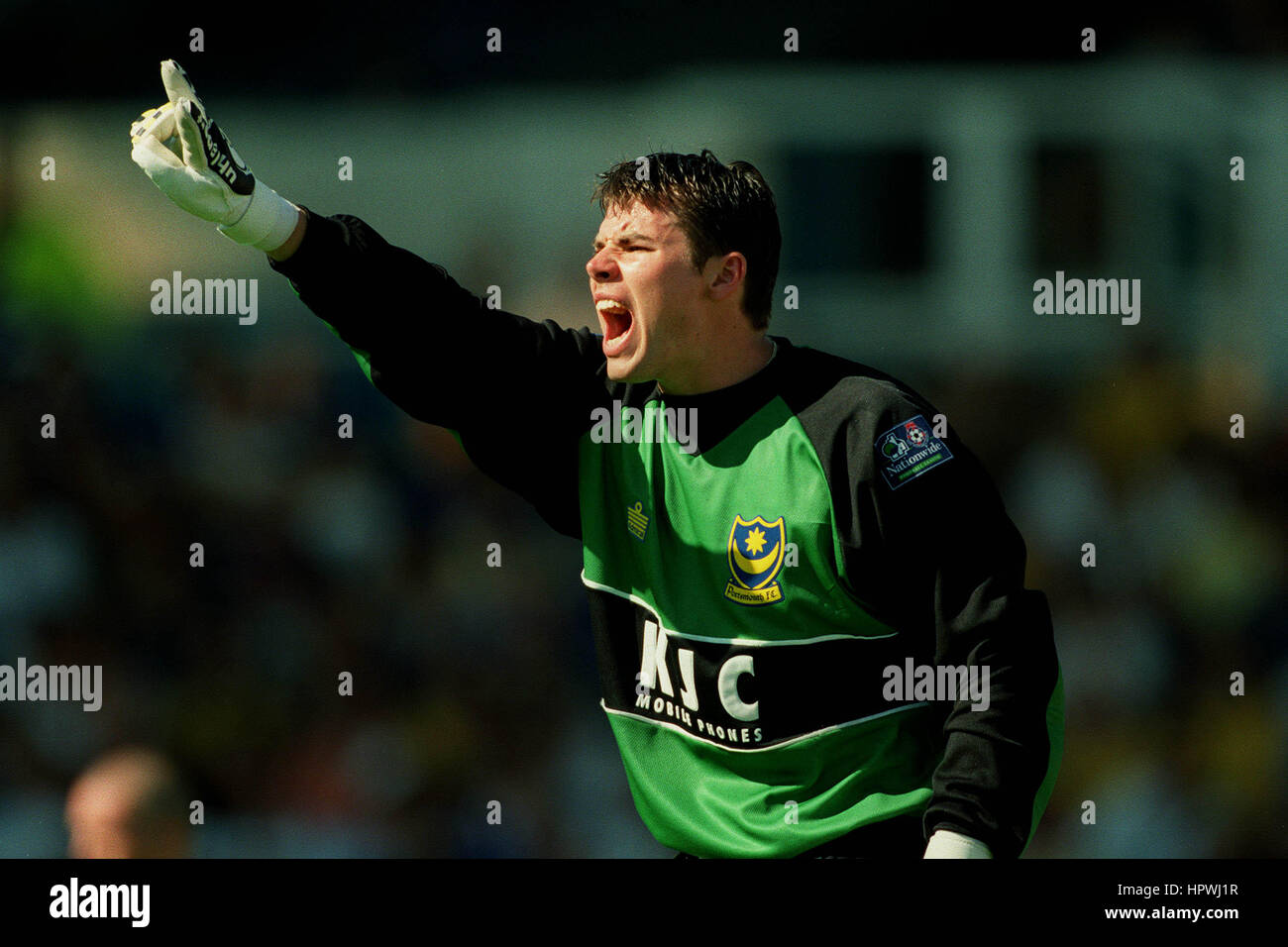 AARON FLAHAVAN PORTSMOUTH FC 10 August 1998 Stock Photo - Alamy