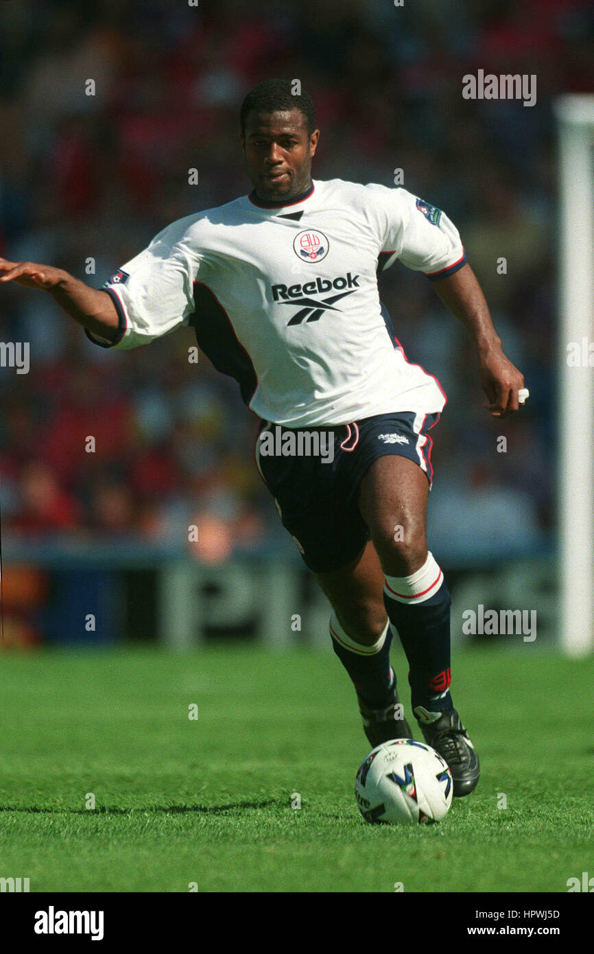 NATHAN BLAKE BOLTON WANDERERS FC 10 August 1998 Stock Photo - Alamy