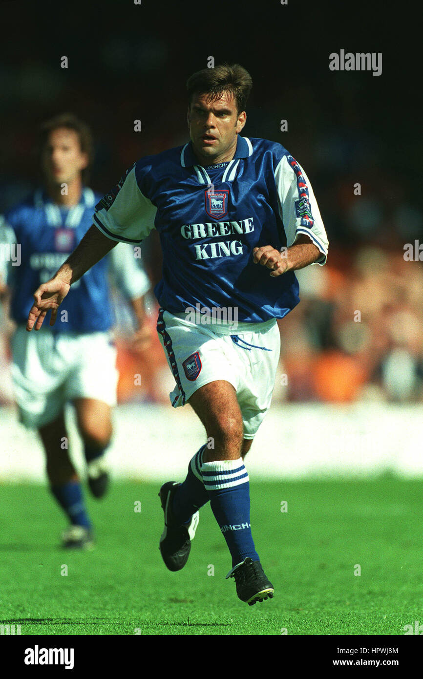 MICK STOCKWELL IPSWICH TOWN FC 11 August 1998 Stock Photo - Alamy