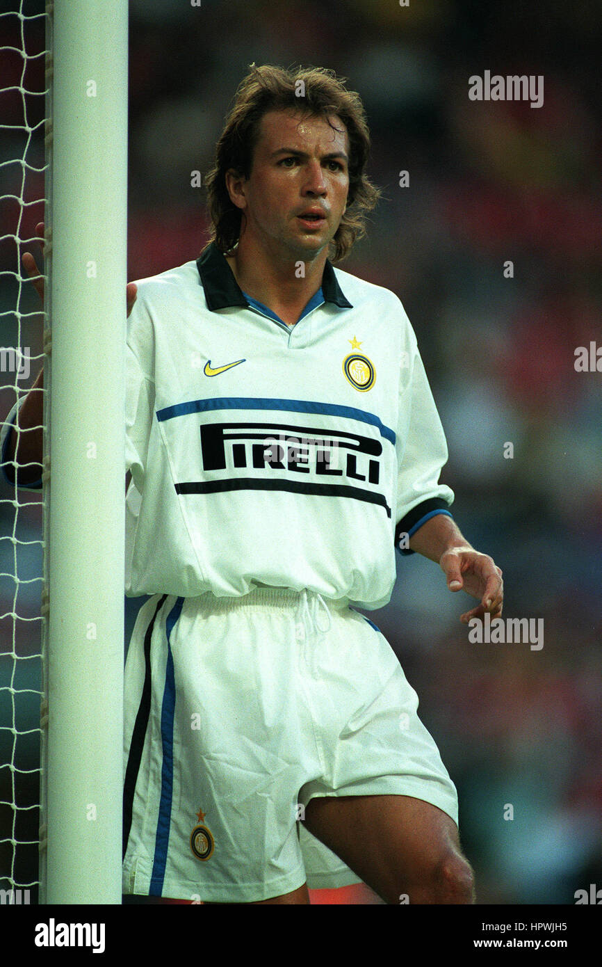 BENOIT CAUET INTER MILAN FC 12 August 1998 Stock Photo - Alamy