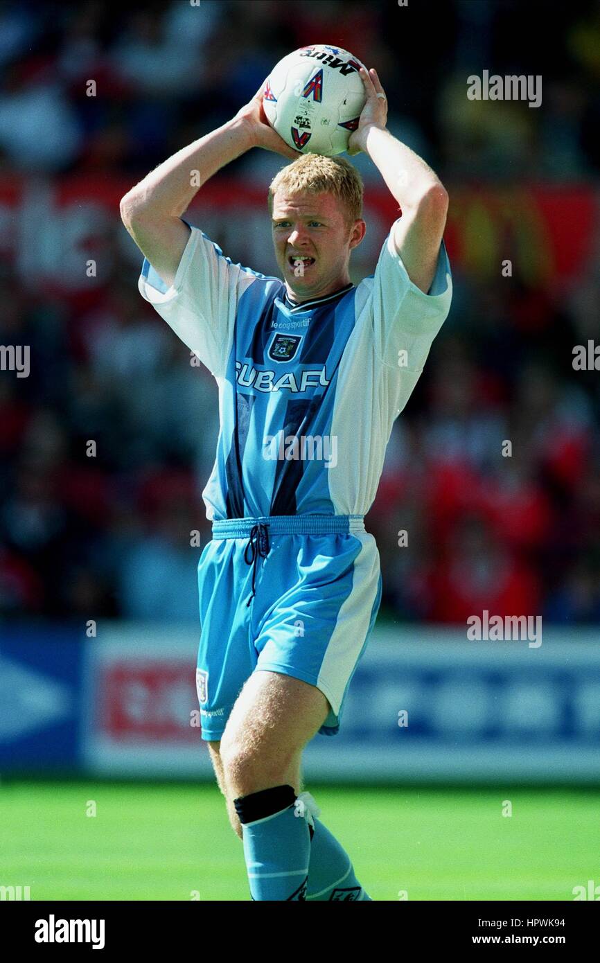 DAVID BURROWS COVENTRY CITY FC 22 August 1998 Stock Photo - Alamy
