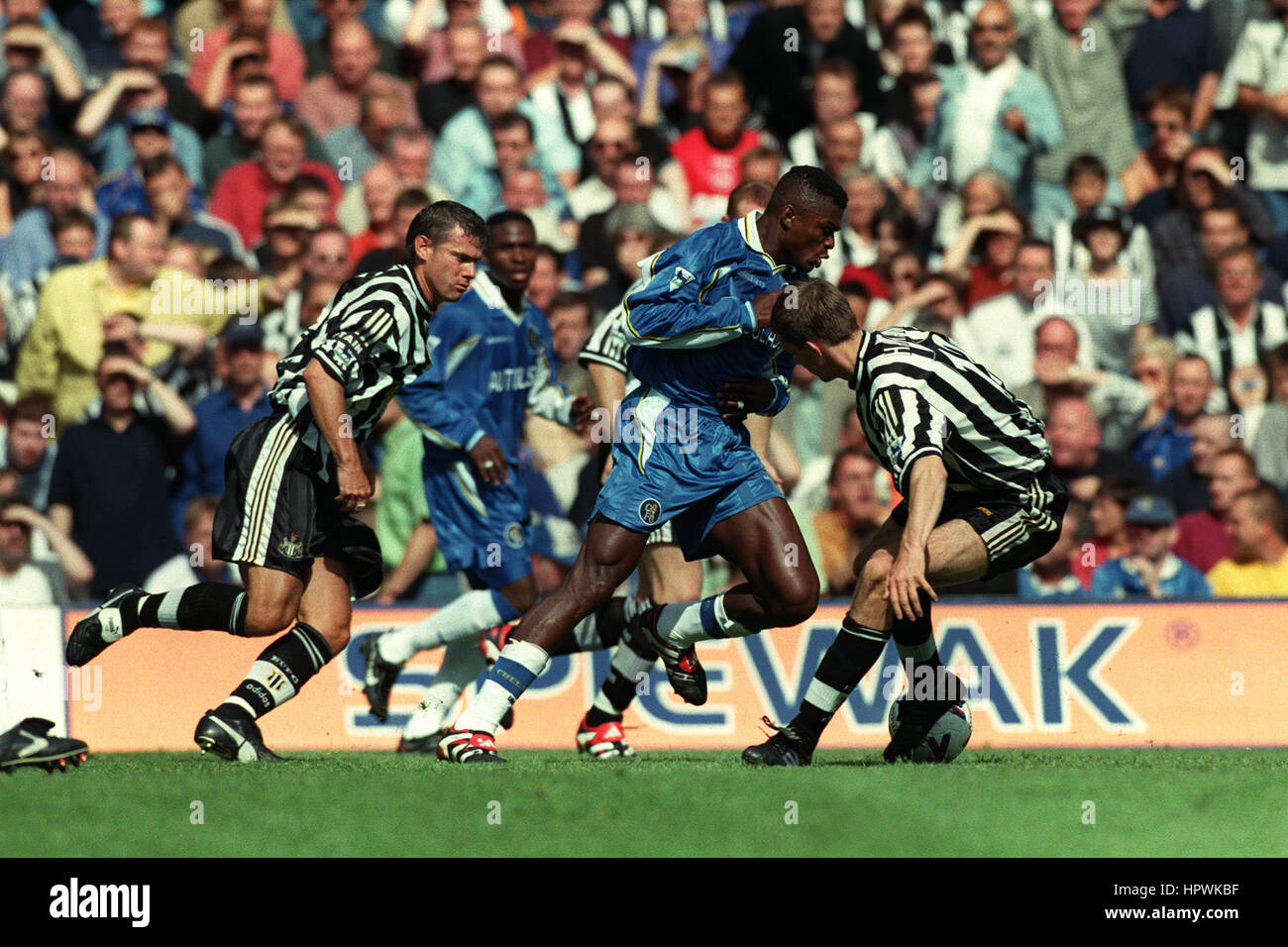 MARCEL DESAILLY CHELSEA FC 24 August 1998 Stock Photo - Alamy