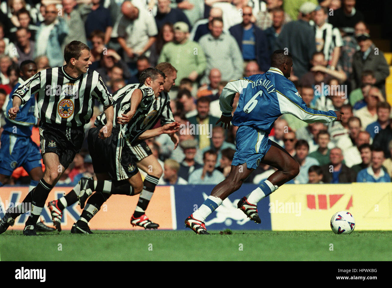 MARCEL DESAILLY CHELSEA FC 24 August 1998 Stock Photo - Alamy