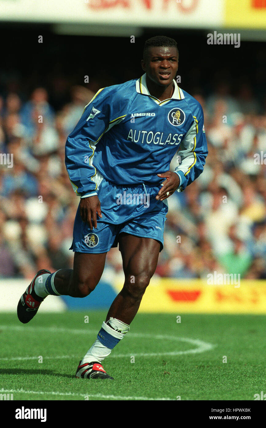 MARCEL DESAILLY CHELSEA FC 24 August 1998 Stock Photo - Alamy