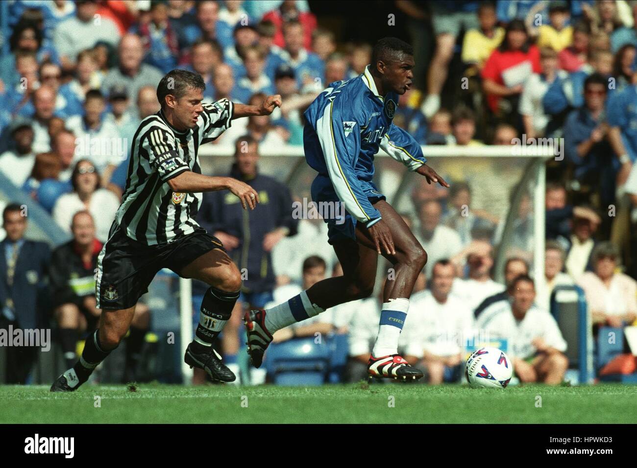 MARCEL DESAILLY CHELSEA FC 24 August 1998 Stock Photo - Alamy