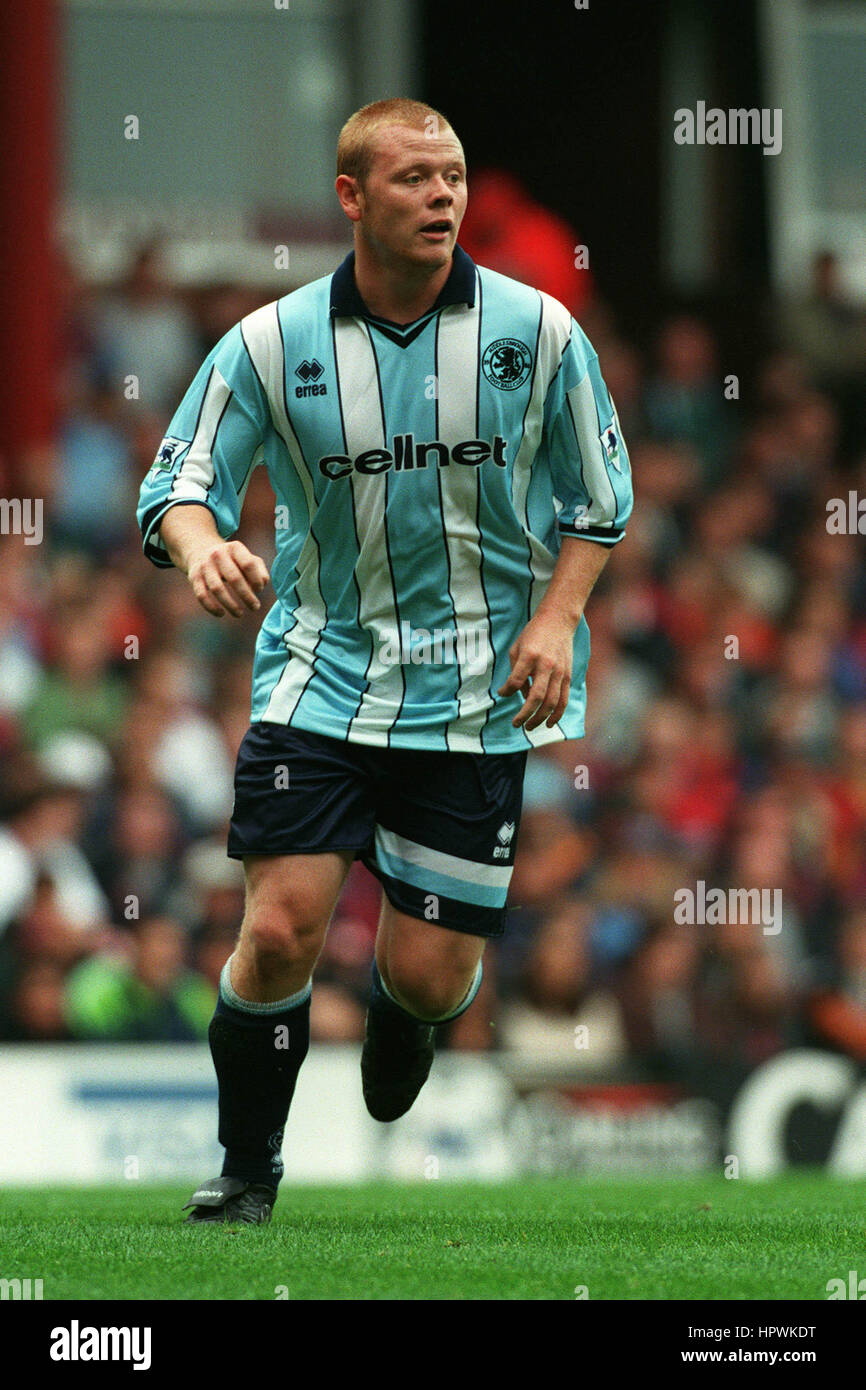 PHIL STAMP MIDDLESBROUGH FC 24 August 1998 Stock Photo - Alamy