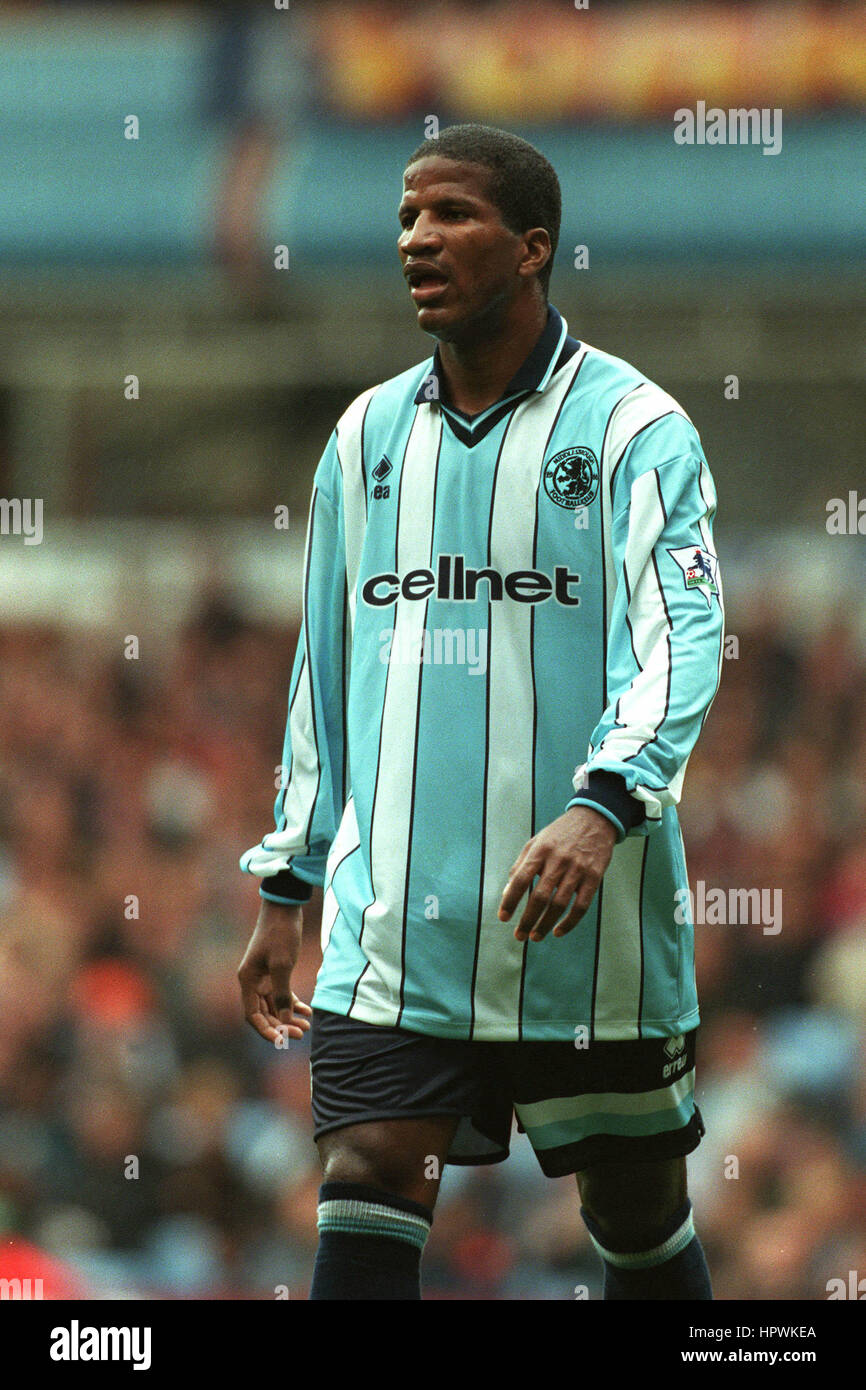 HAMILTON RICARD MIDDLESBROUGH FC 24 August 1998 Stock Photo - Alamy