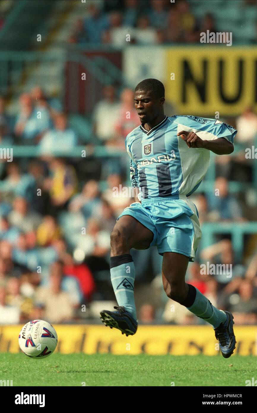 GEORGE BOATENG COVENTRY CITY FC 01 September 1998 Stock Photo - Alamy