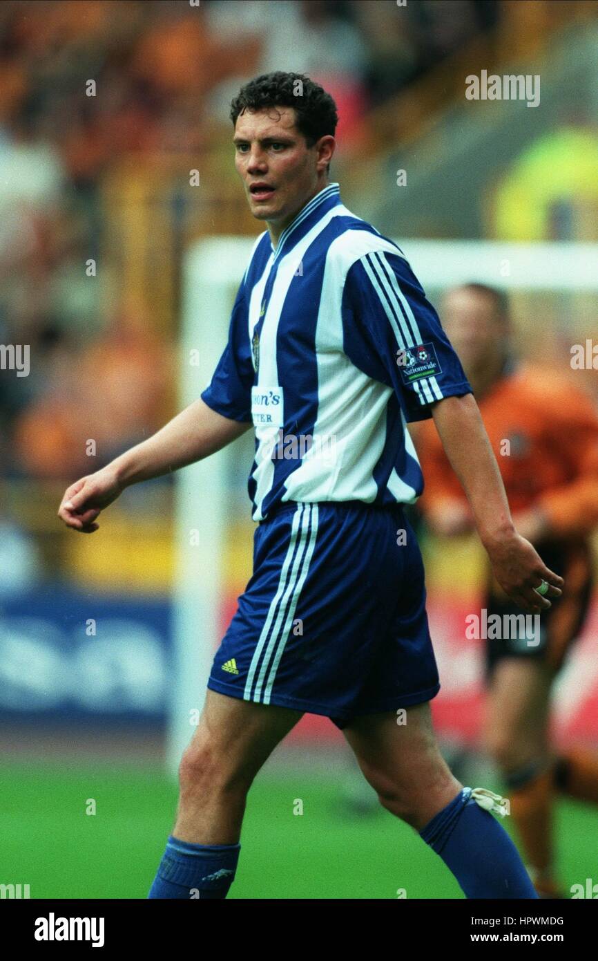 BRETT ANGEL STOCKPORT COUNTY FC 01 September 1998 Stock Photo - Alamy