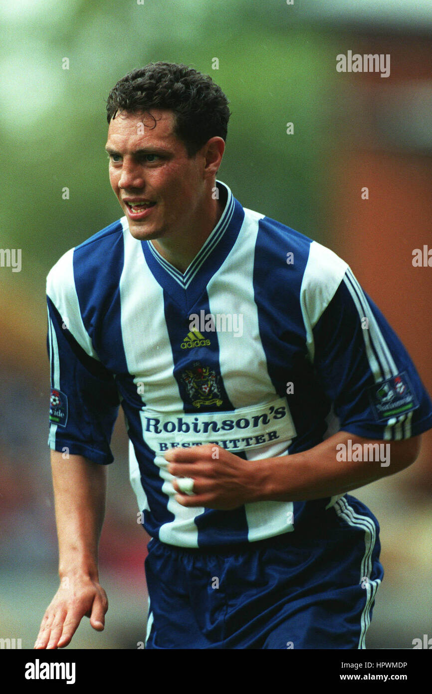 BRETT ANGEL STOCKPORT COUNTY FC 01 September 1998 Stock Photo - Alamy