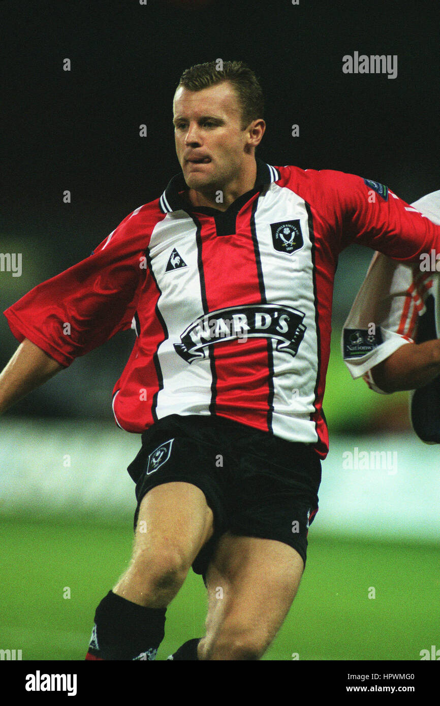 GRAHAM STUART SHEFFIELD UNITED FC 01 September 1998 Stock Photo - Alamy