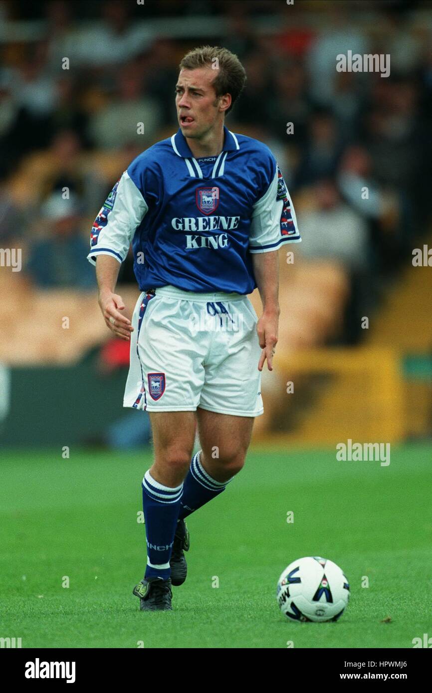 JAMIE CLAPHAM IPSWICH TOWN FC 02 September 1998 Stock Photo - Alamy